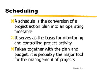 Scheduling | PPT