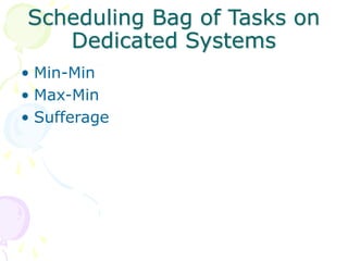 Scheduling | PPT