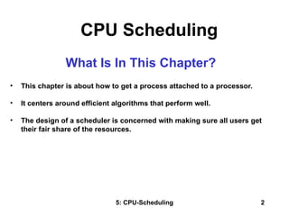 Scheduling.ppt with operating system slides | PPT