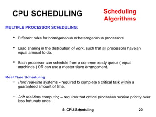 Scheduling.ppt with operating system slides | PPT