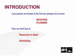 Scheduling And Timing | PPT