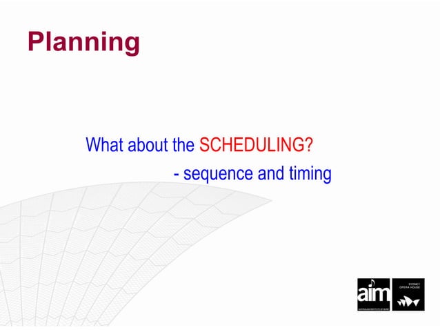 Scheduling And Timing | PPT Scheduling And Timing | PPT