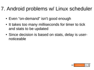 Scheduling in Android | PDF