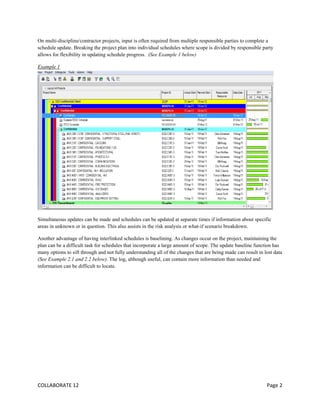 Scheduling minimizing the input while maximizing the output white paper | PDF