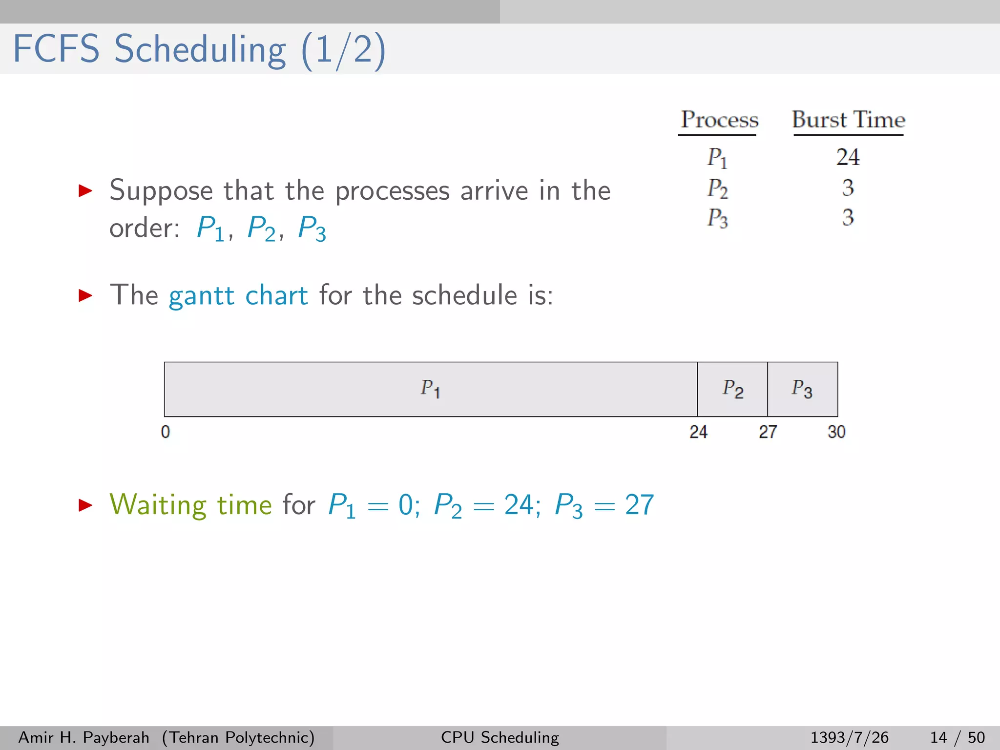 CPU Scheduling - Part1 | PPT
