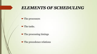 Scheduling production | PPT