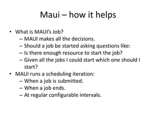 Scheduling torque-maui-tutorial | PPT
