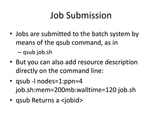 Scheduling torque-maui-tutorial | PPT