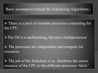 Scheduling algo(by HJ) | PPTX | Operating Systems | Computer Software ...