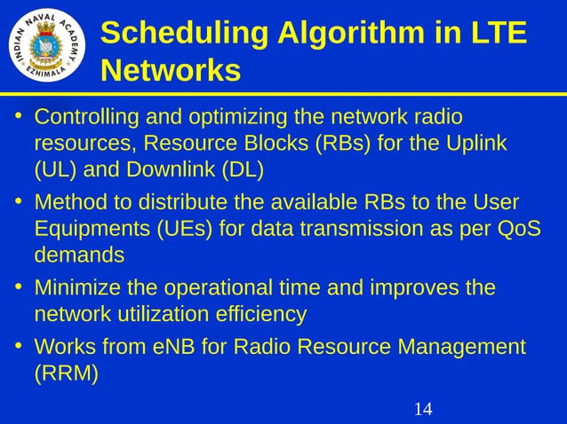 Scheduling Algorithms In Lte And Future Cellular Networks Pdf Computer Networking Computing