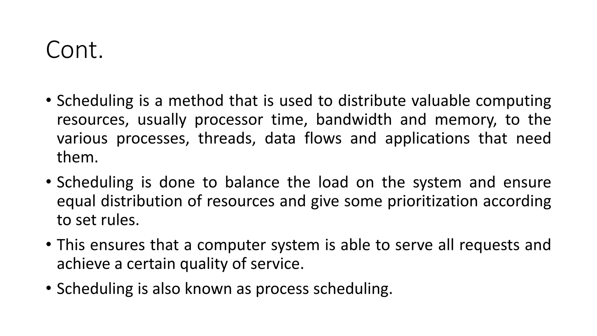 Scheduling In Cloud Computing Pptx