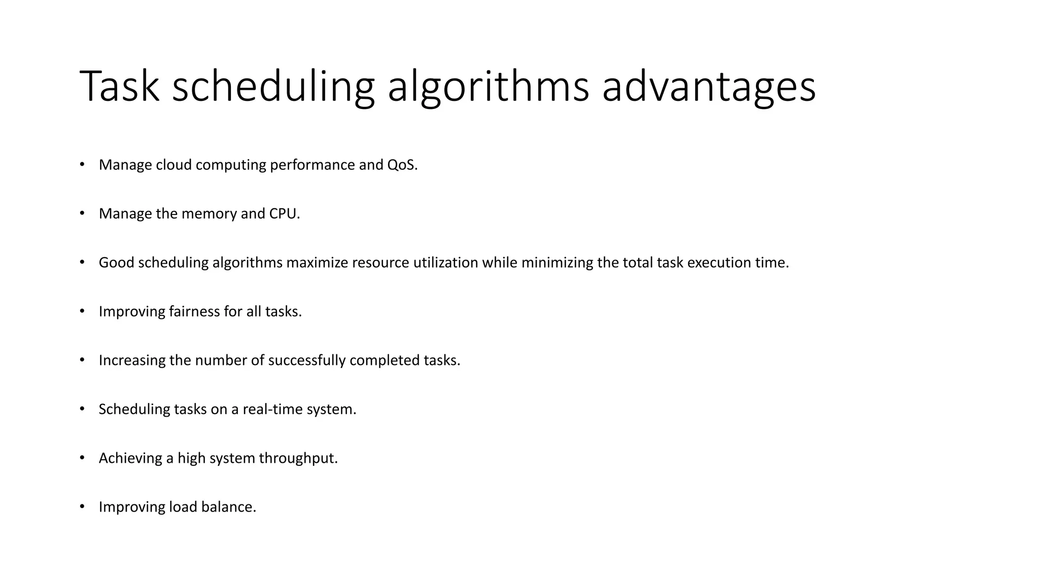 Scheduling in Cloud Computing | PPTX