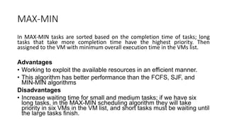 Scheduling in Cloud Computing | PPTX