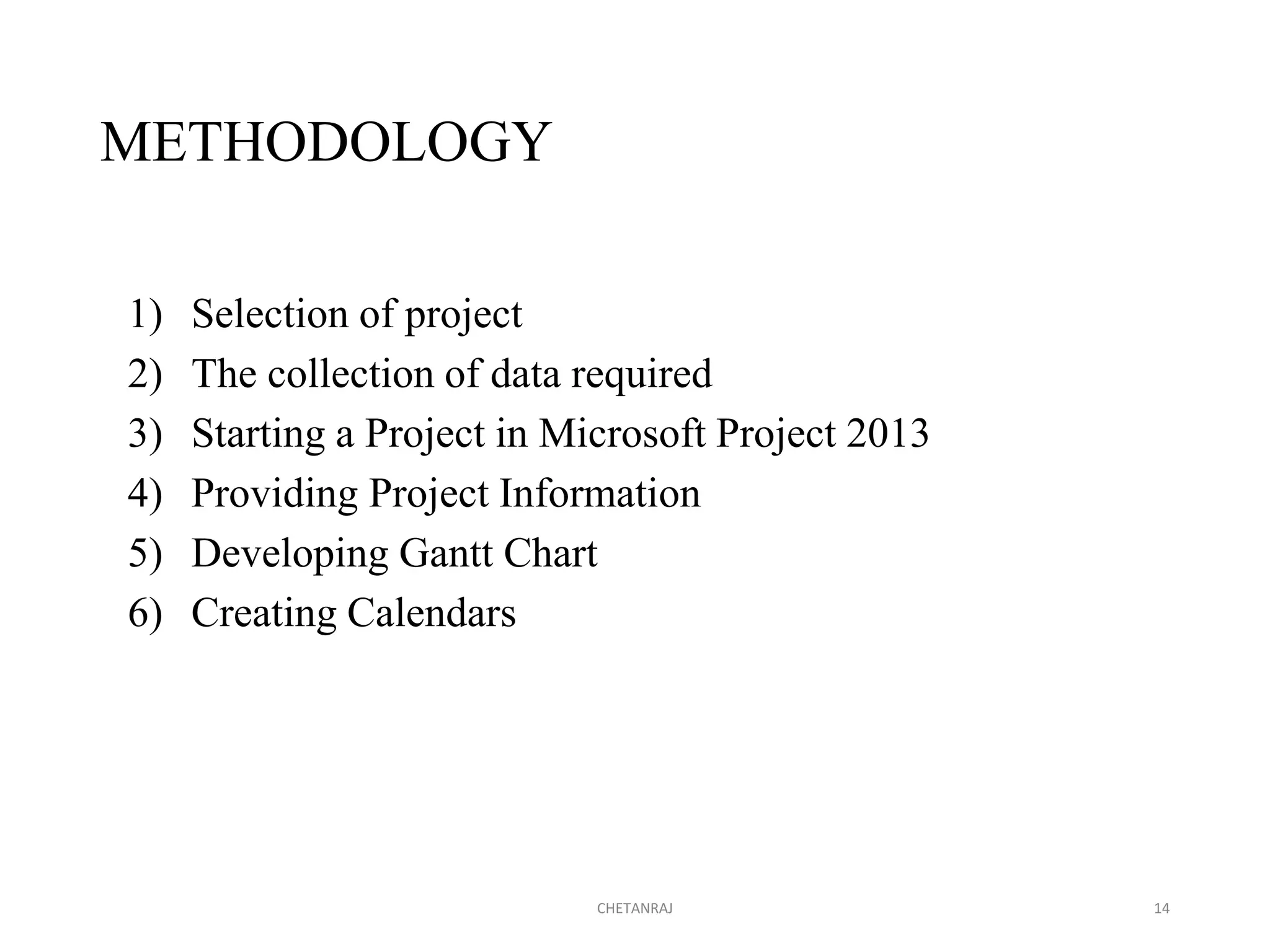 Scheduling by using microsoft project 2013 | PDF