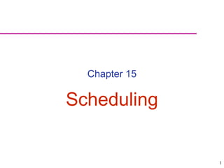 scheduling and sequencing PPT for Engineering | PPT