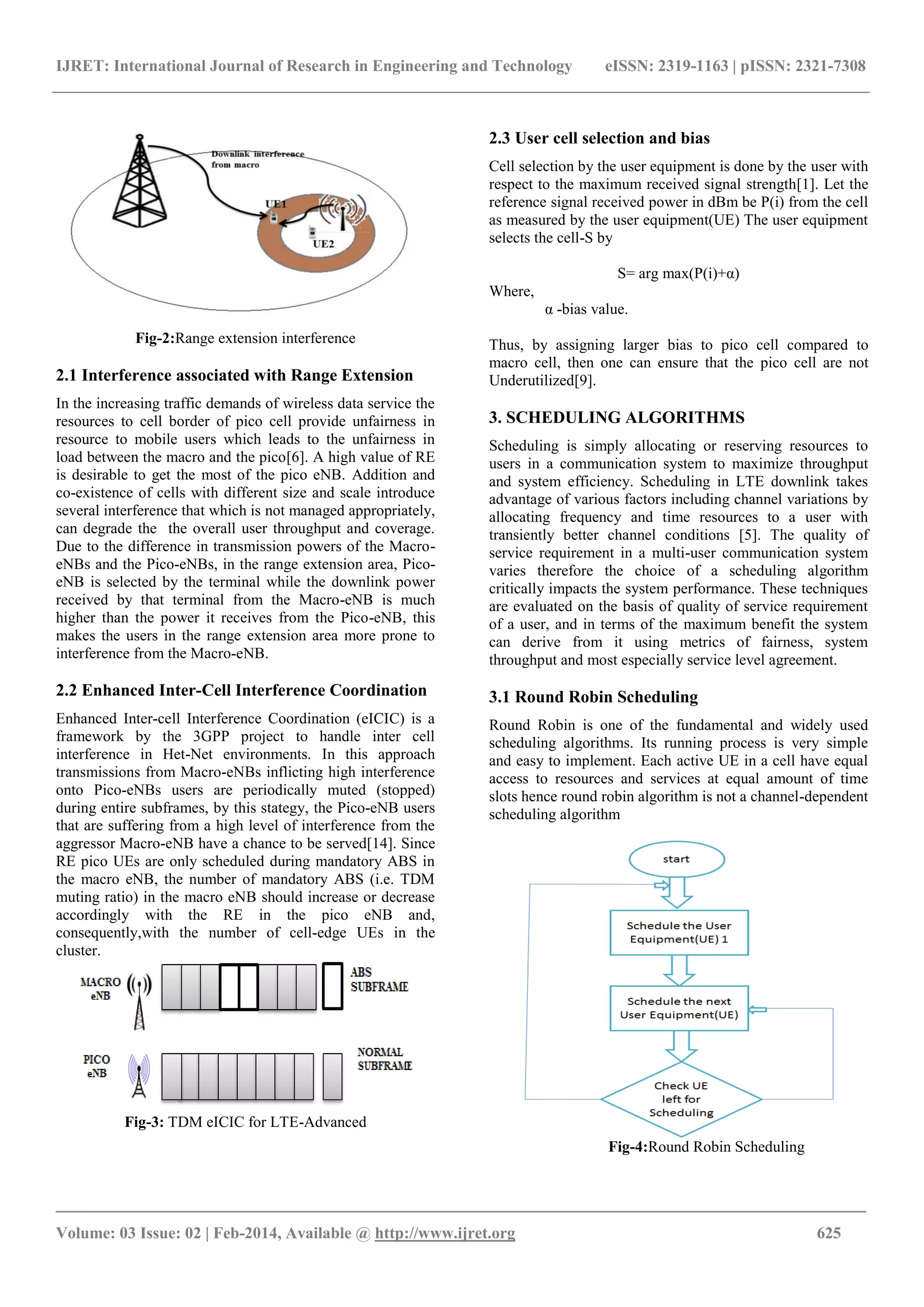 Scheduling For Interference Mitigation Using Enhanced Intercell