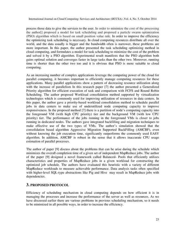 Scheduling In Cloud Computing Pdf Cloud Computing Internet