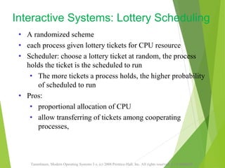 Scheduling | PPT