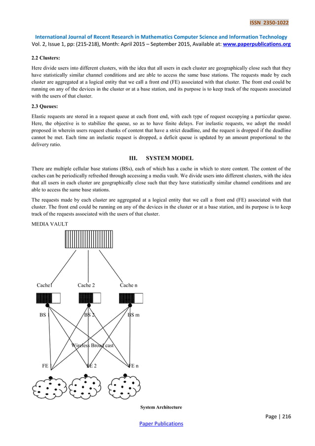 Scheduling Mechanism in Wireless Networks | PDF