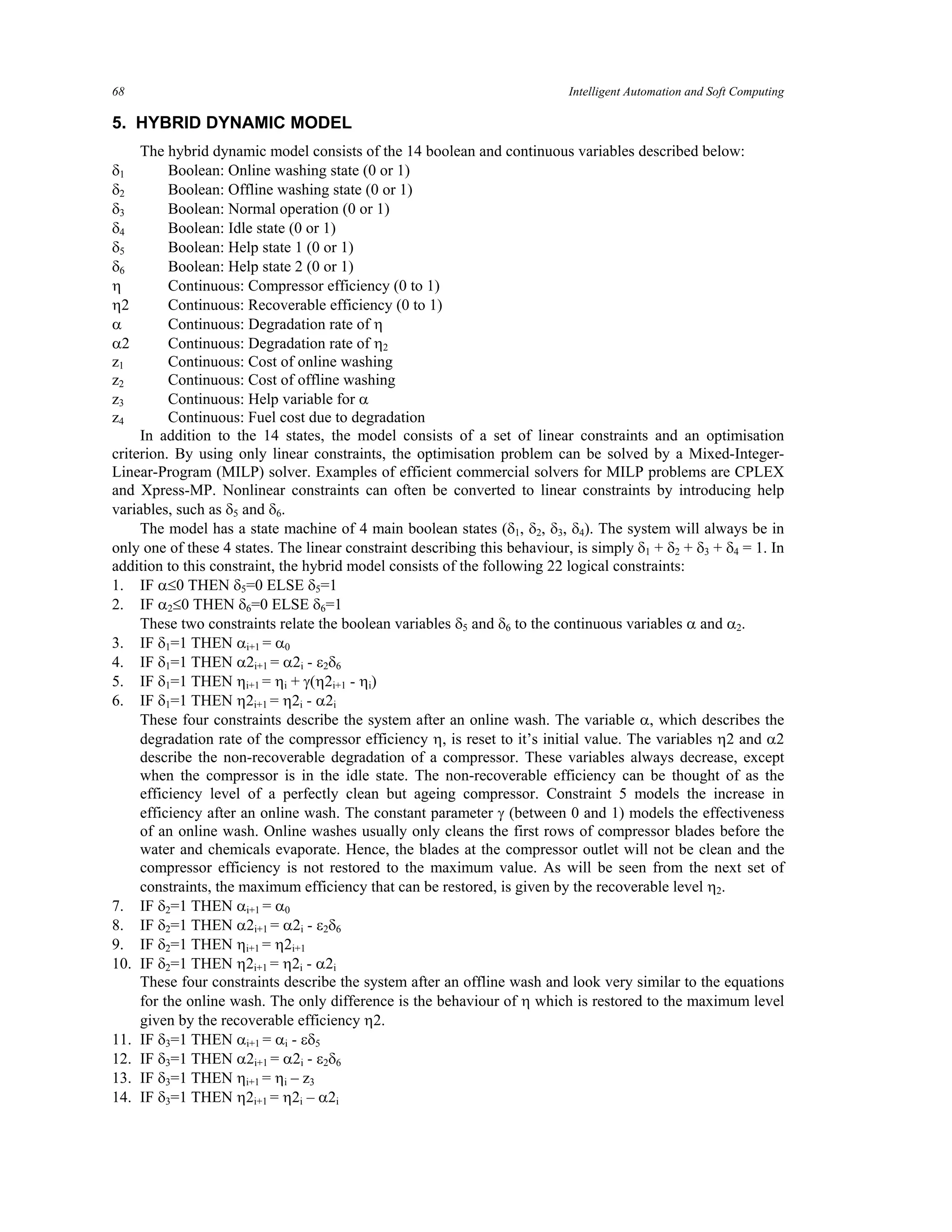 Scheduling of gas turbine compressor washing | PDF