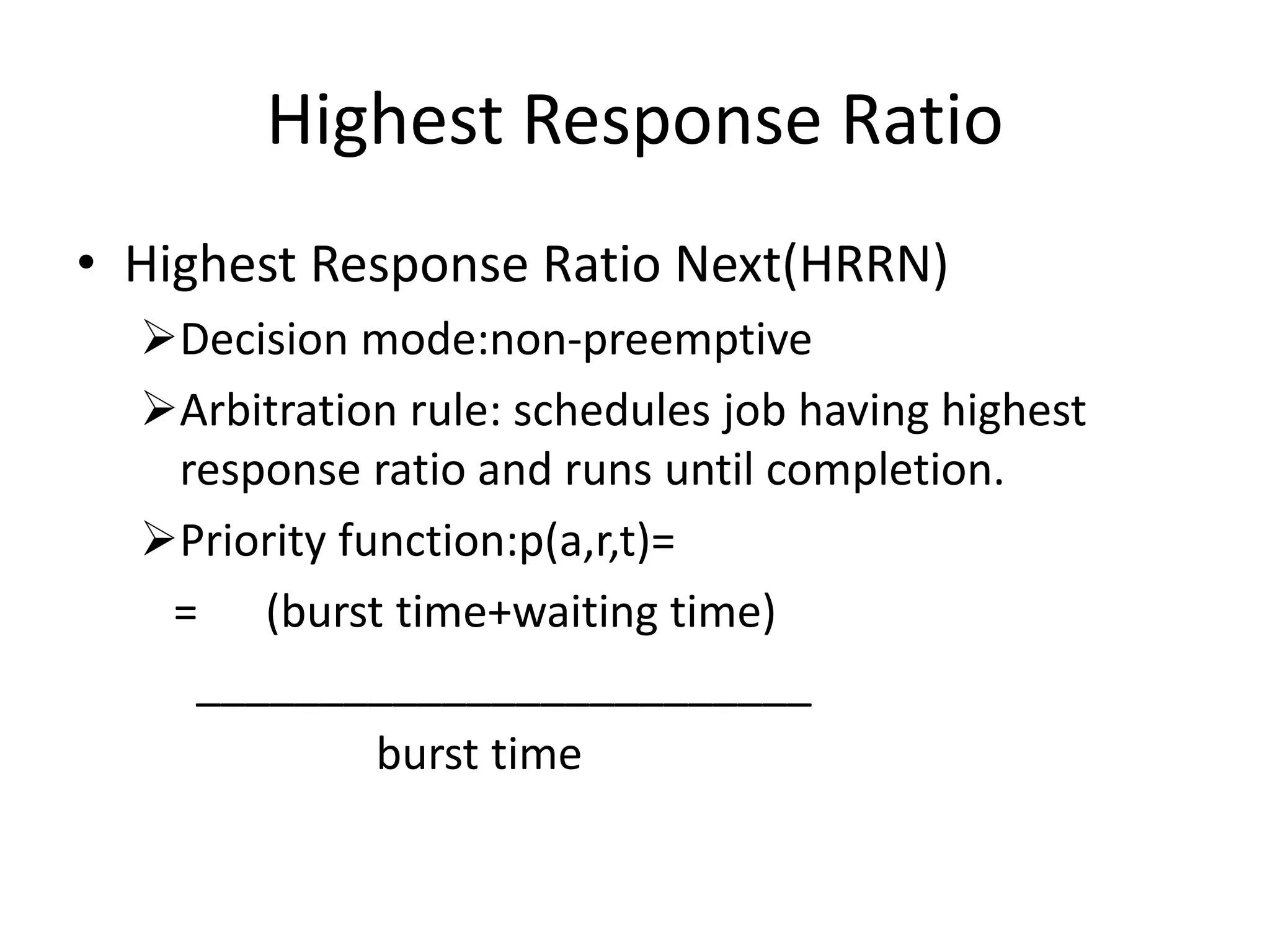 OPERATING SYSTEM-"Scheduling policies" | PPTX