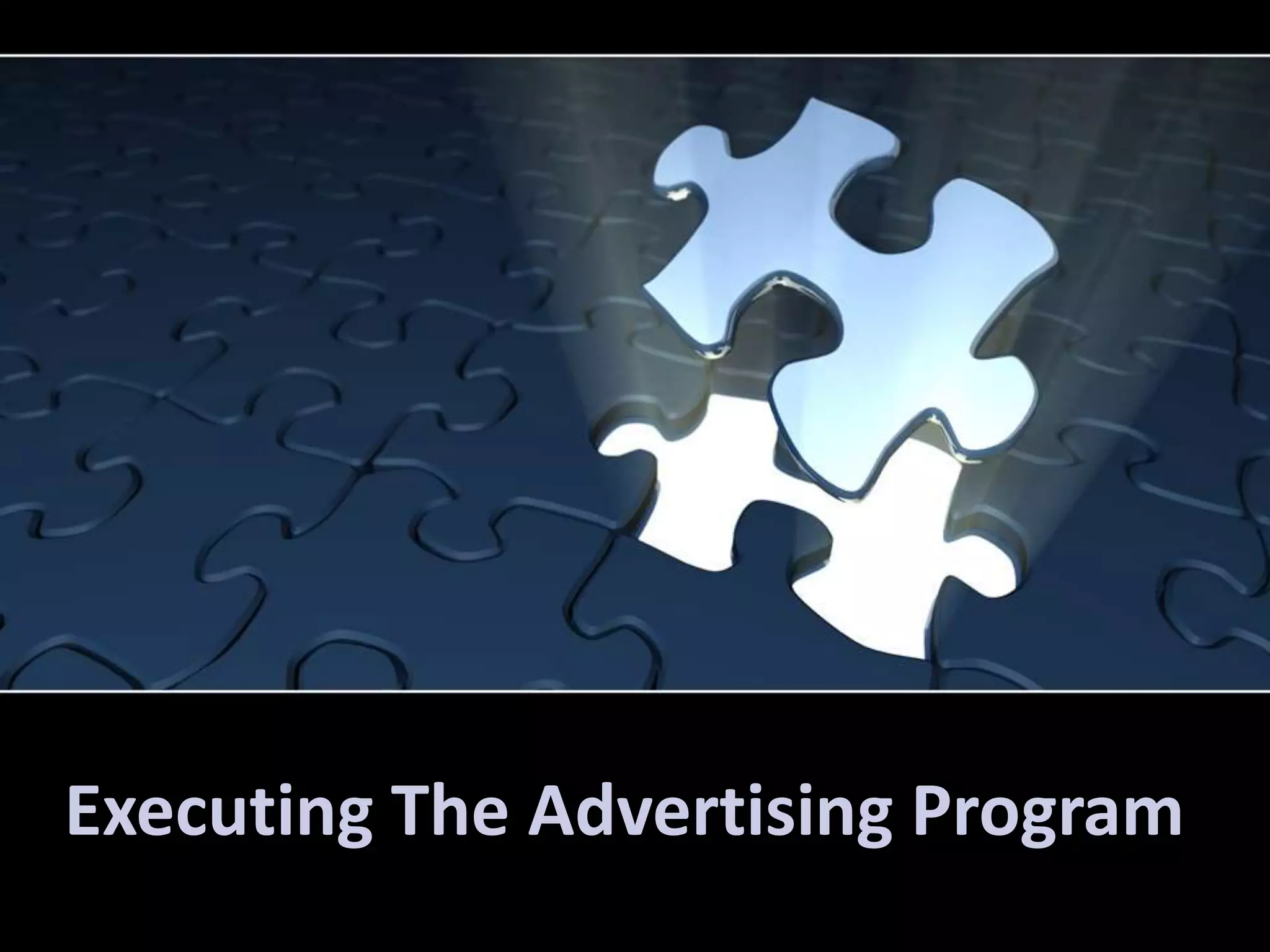 Scheduling the advertising and executing the advertising program | PPTX