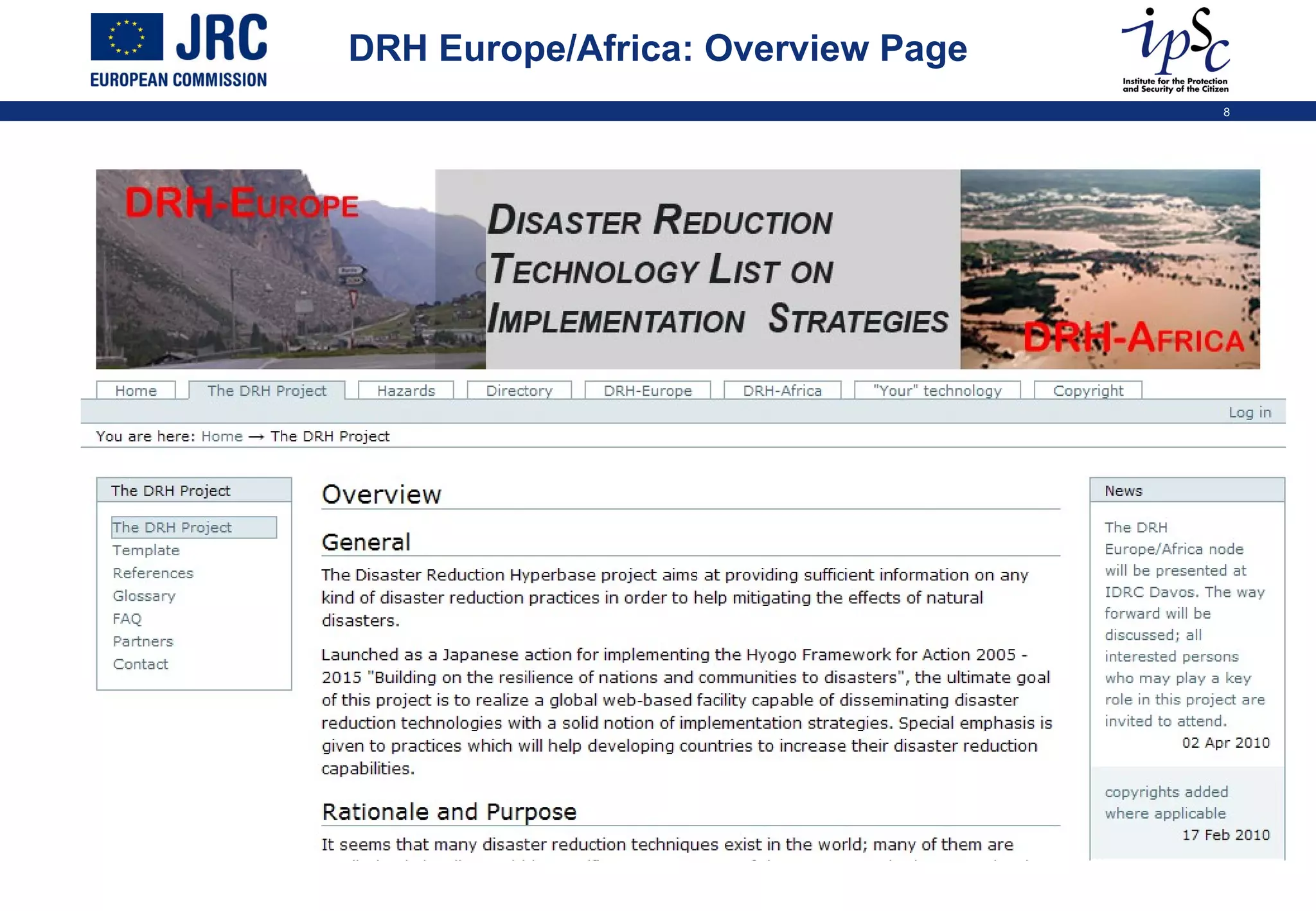 Disaster Risk Reduction Techniques From and for Africa | PPT