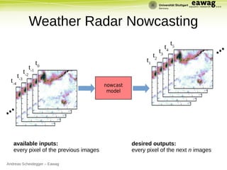 Recurrent Neuronal Network tailored for Weather Radar Nowcasting | PDF
