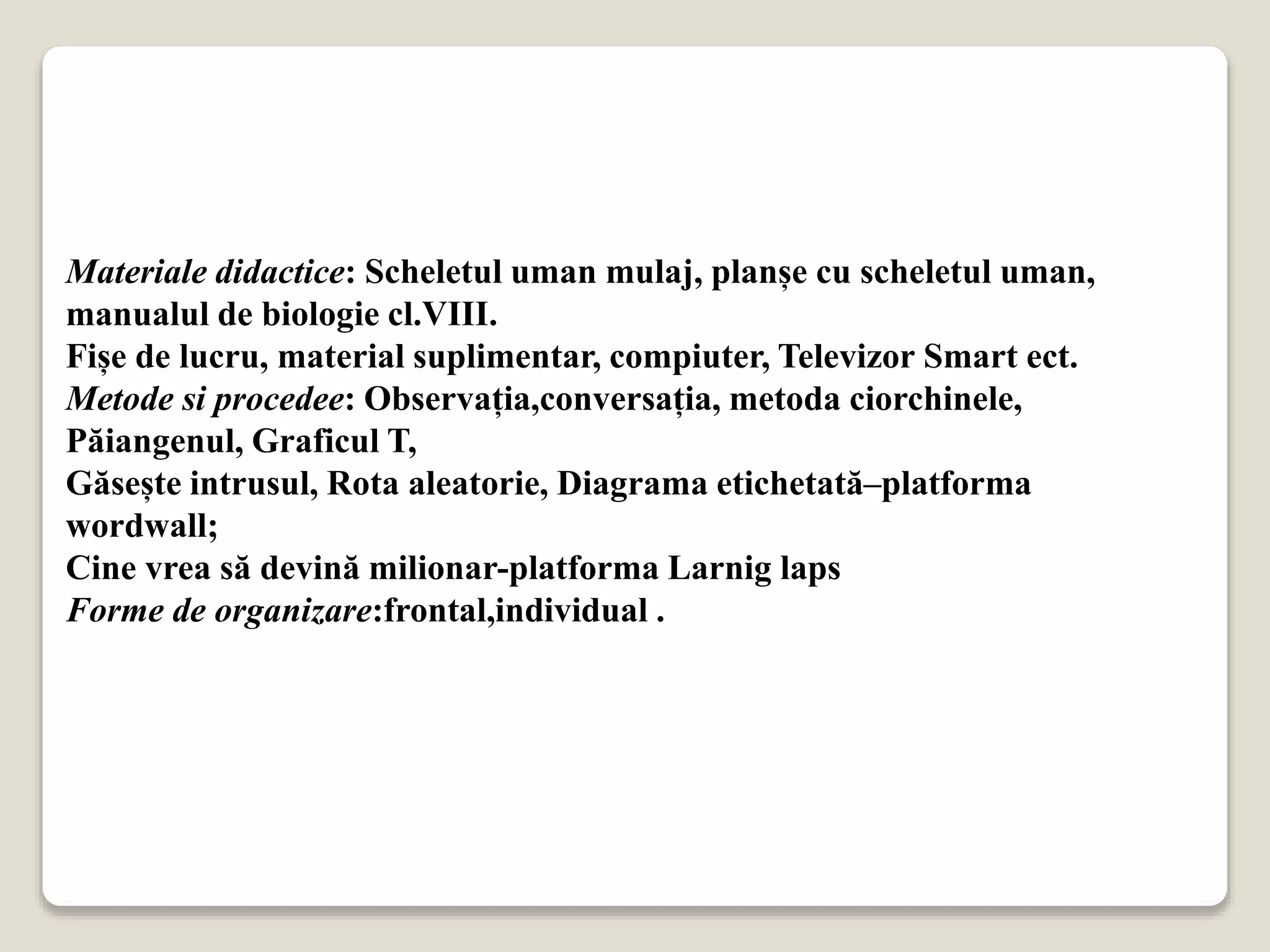 Scheletul Apendicular la om | PPTX