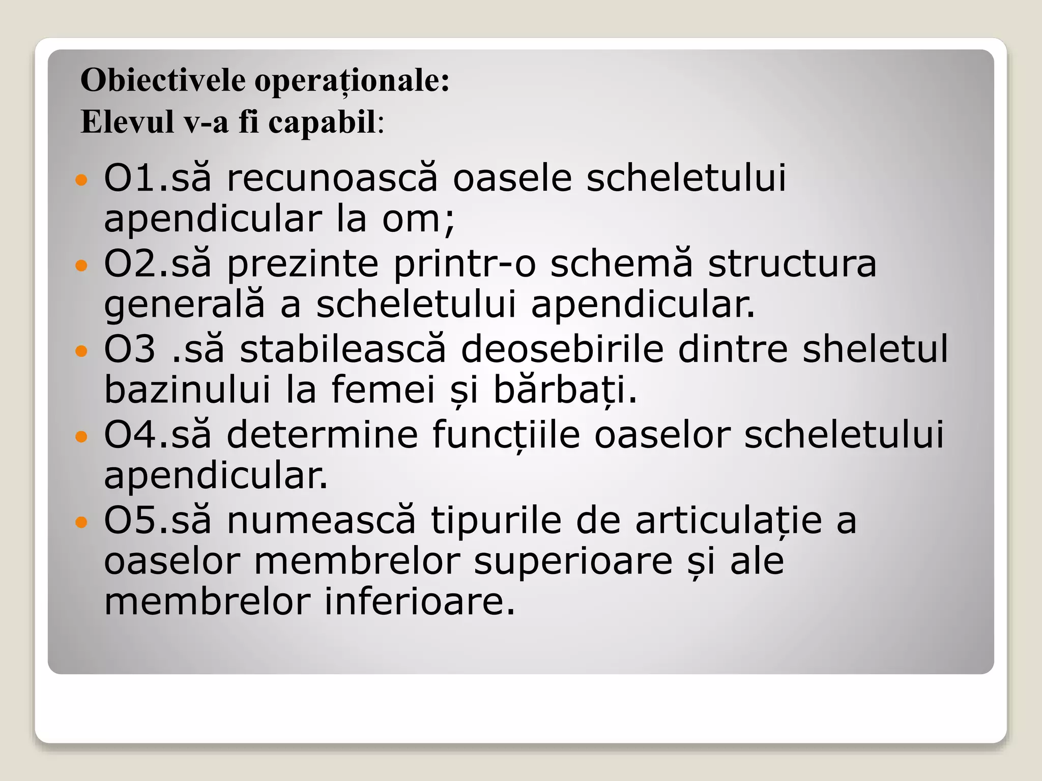 Scheletul Apendicular la om | PPT