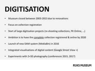 Open Cultural Heritage Data @ the Rijksmuseum | PPT