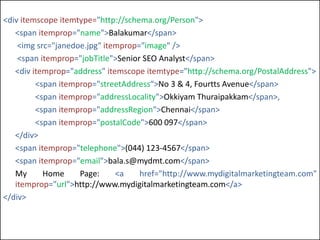 Schema Codes - The Key SEO Technique in 2014 | PPT