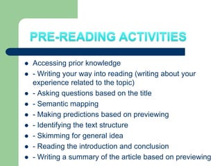 Schema Reading Theory | PPTX