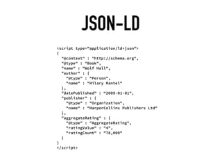 Better findability with Schema | PPT