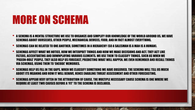 Schema and neural networks | PPT