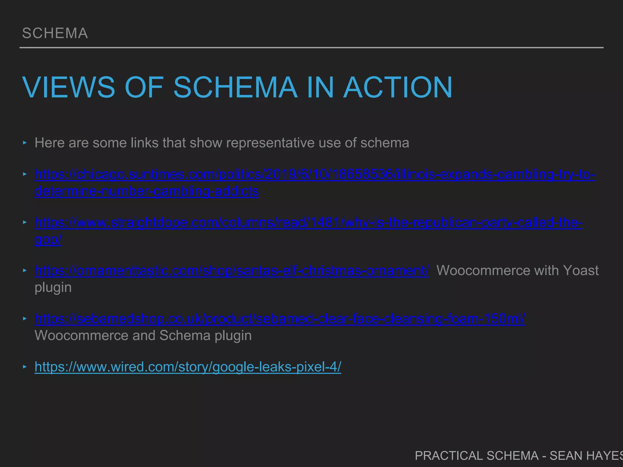 Schema | PPTX