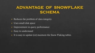 Schema in Data Mining and Data warehousing | PDF
