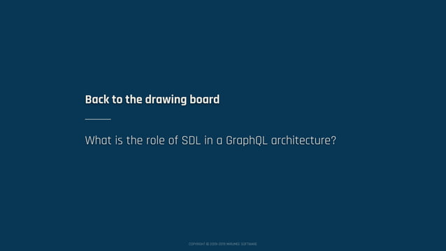 Schema-first vs. Code-first approach in GraphQL API development | PPT