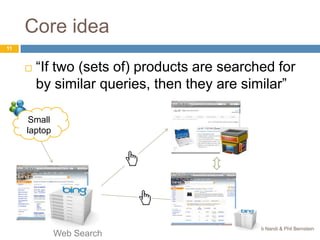 Schema matching for merging data feeds | PPT