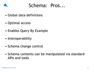 NoSQL Simplified: Schema vs. Schema-less | PPT
