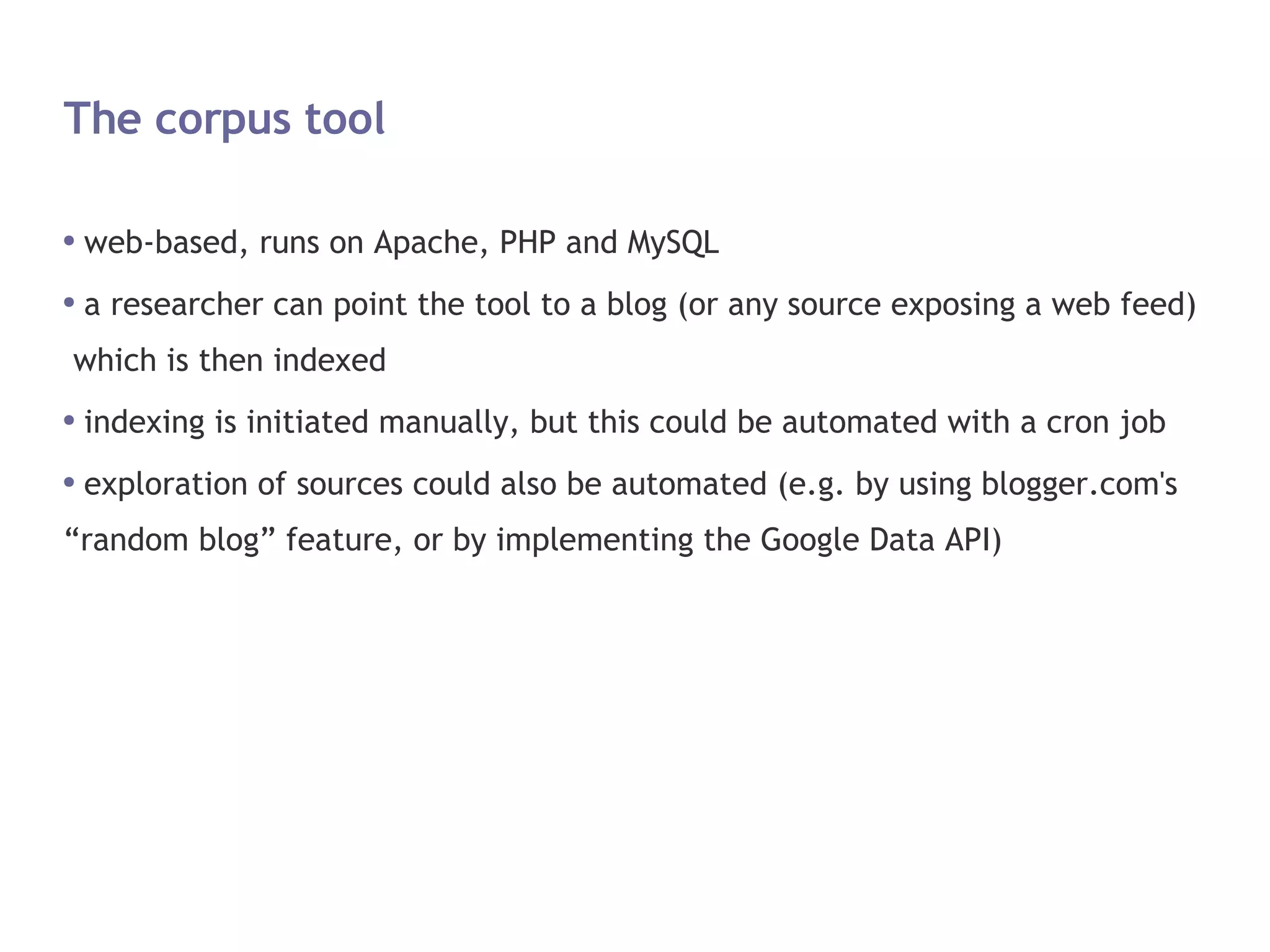 Schemacmd An Xml Based Storage Schema For The Compilation Of Mixed Source Cmd Corpora Ppt
