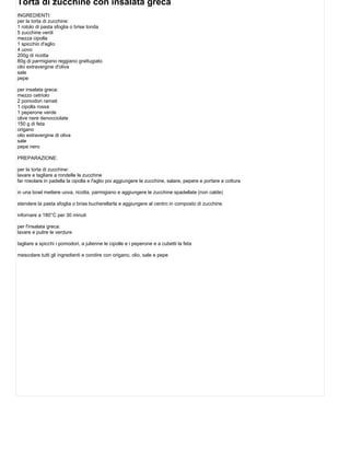 Schema completo spesa menu - Trattoria dell'Acciughetta | PDF