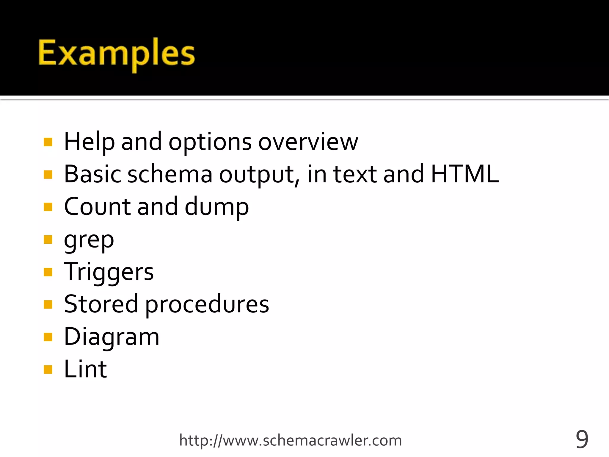 SchemaCrawler | PPTX