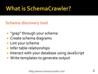 SchemaCrawler | PPTX