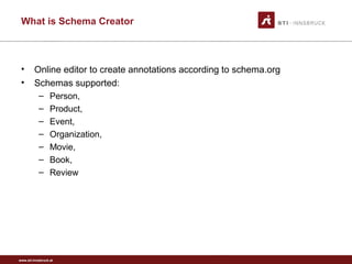 Schema creator | PPT