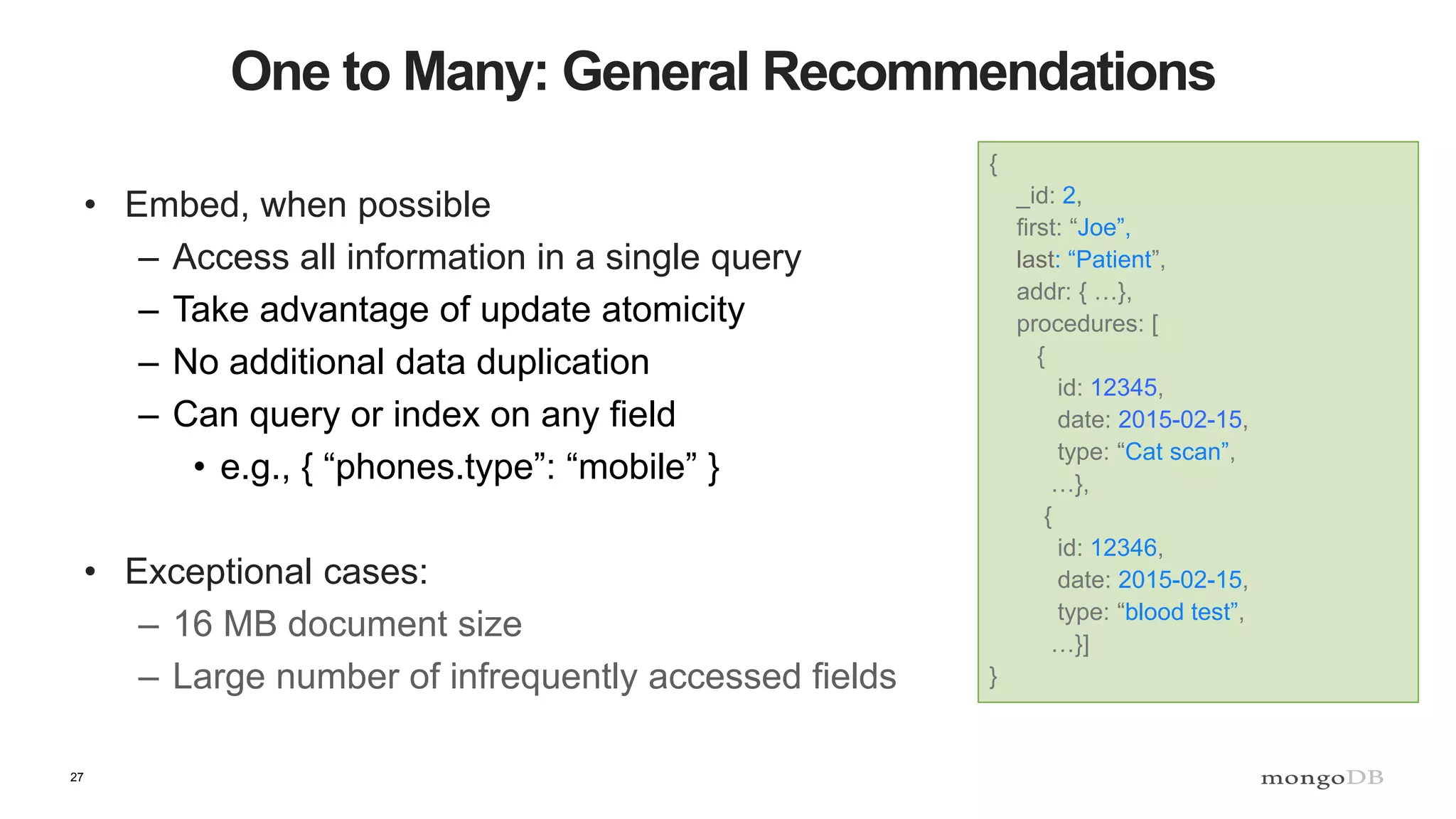 Mongodb Schema Design And Its Performance Implications Ppt