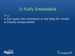 Schema Design by Example ~ MongoSF 2012 | PPT