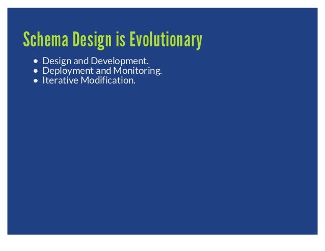 Schema Design By Example
