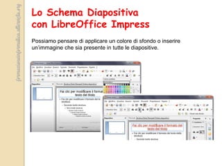 Lo Schema Diapositiva con LibreOffice Impress | PPTX