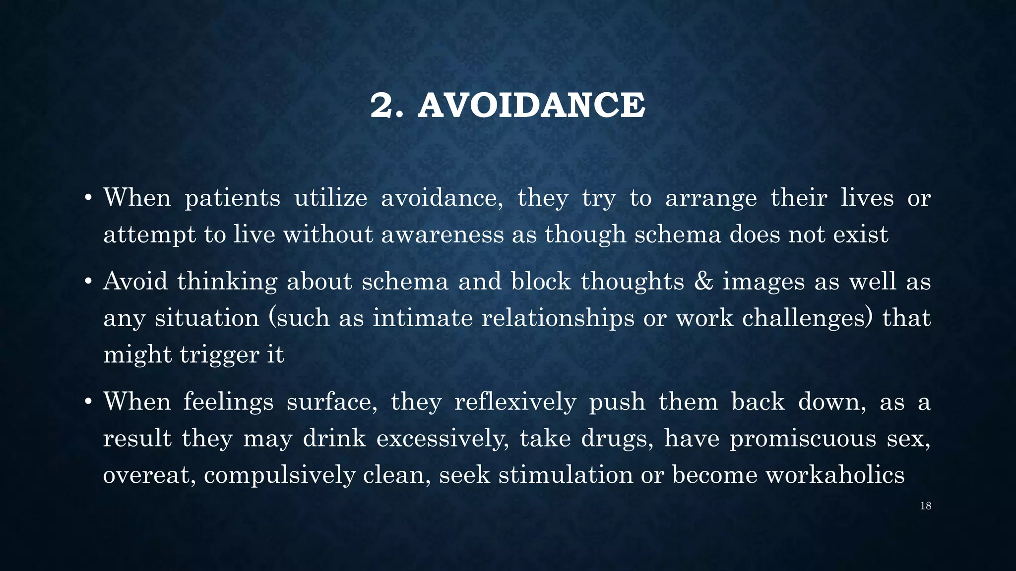 Schema focused therapy | PPTX